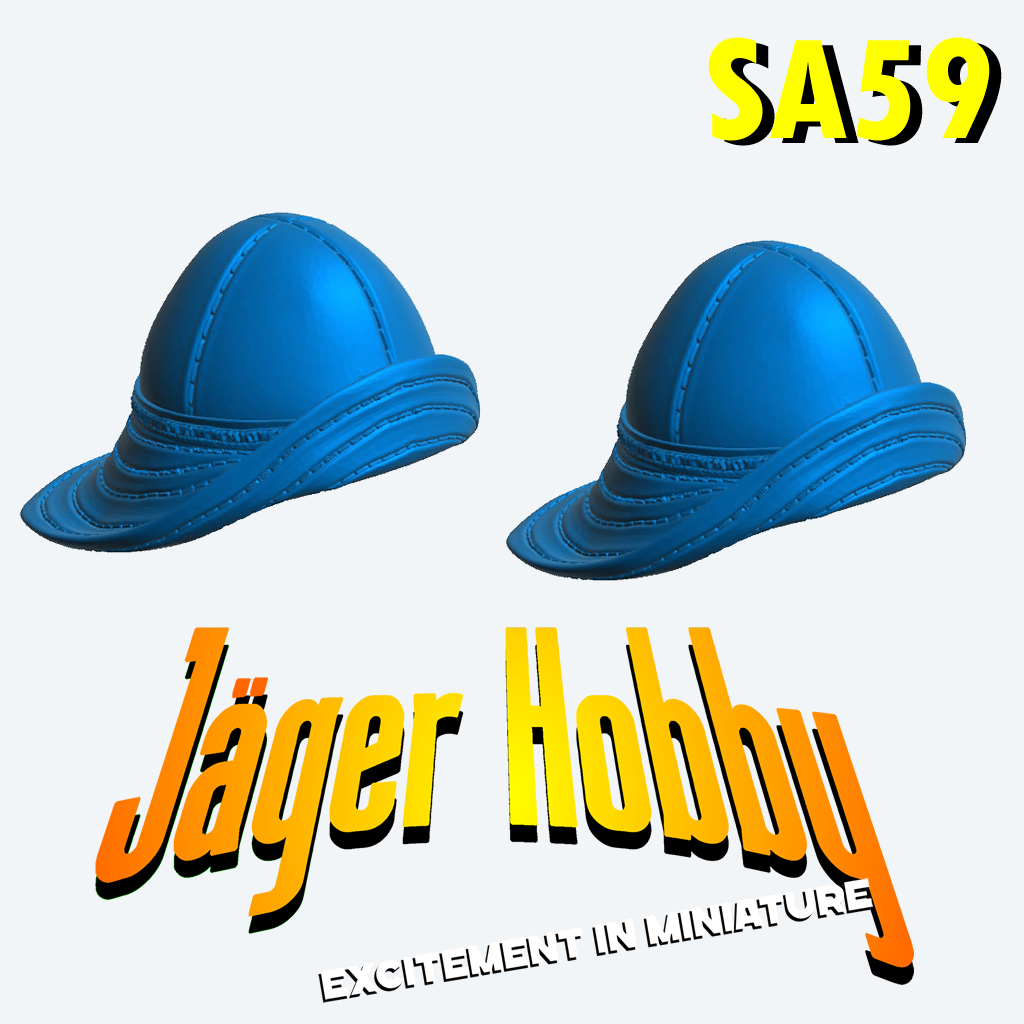 SA59 – Sou’wester Traditional Collapsible Oilskin Rain Hat – Jager Hobby