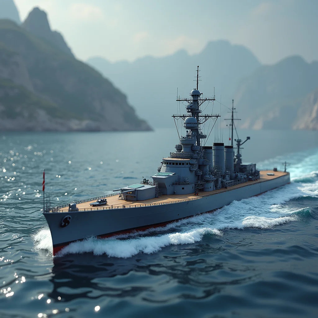 Naval Warship Model Kit Techniques for Realism | Jager Hobby