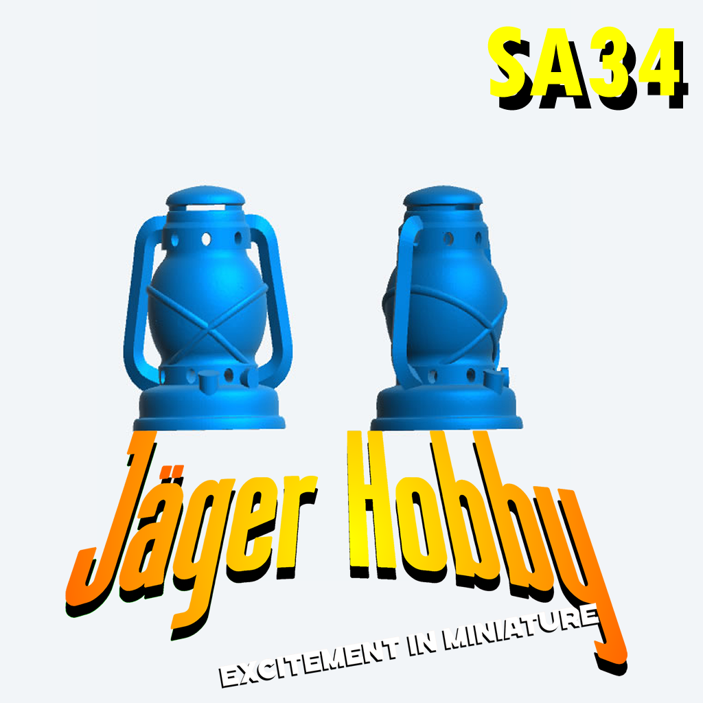 SA34 Oil Lamp: Bringing Historical Authenticity to Your 124 Scale Model ...