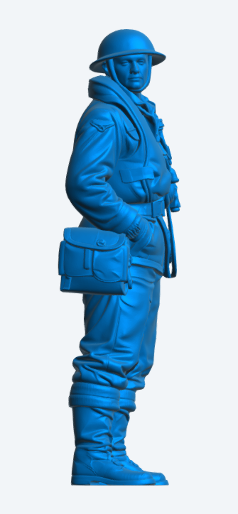 N28 ASRL WWII RAF Rescue Crewman Figure – Life Jacket and Brodie Helme ...