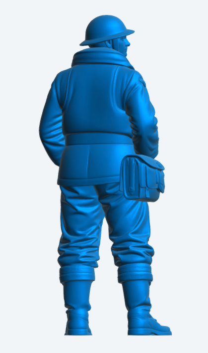 N28 ASRL WWII RAF Rescue Crewman Figure – Life Jacket and Brodie Helme ...