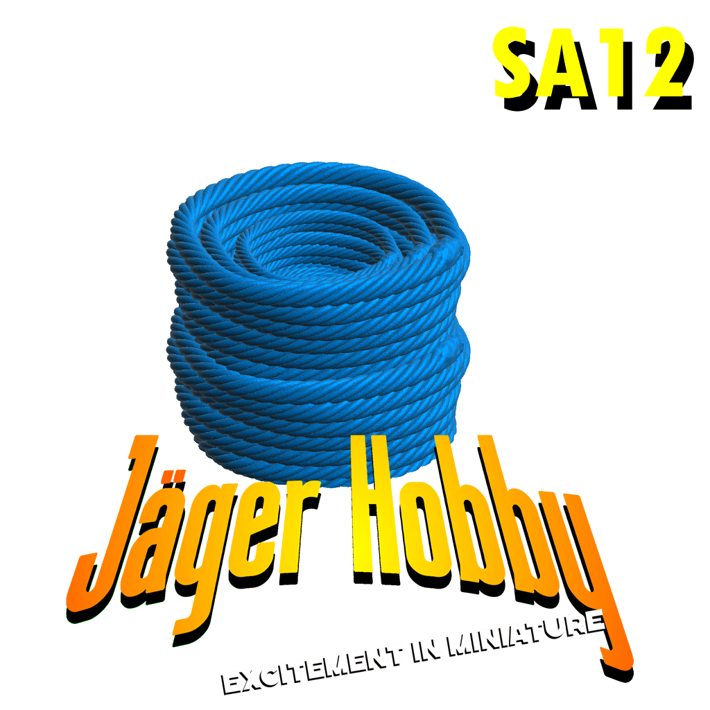 SA12 Large Coiled Rope Stack – Scale Model Ship Accessory | Jager Hobb ...
