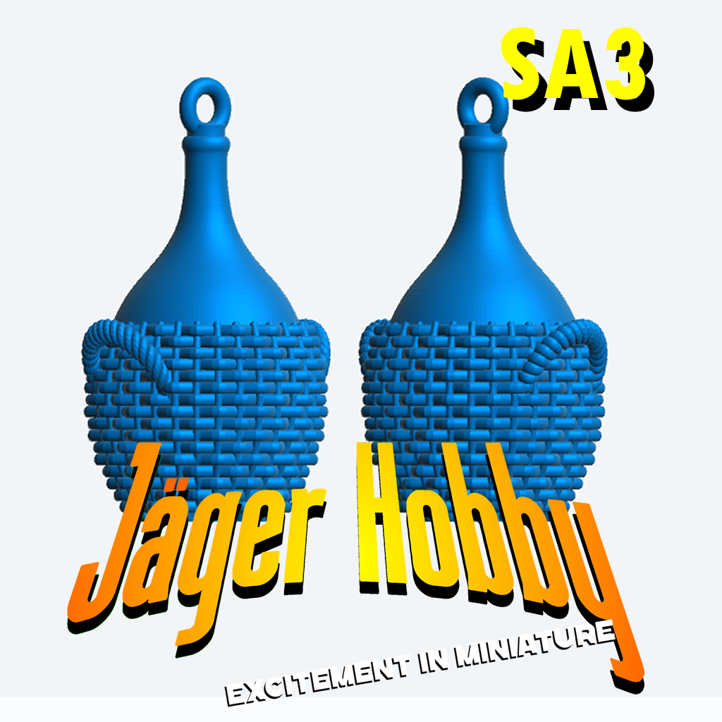 SA3 Rope-Wrapped Scale Fenders for RC Model Boats – Jager Hobby