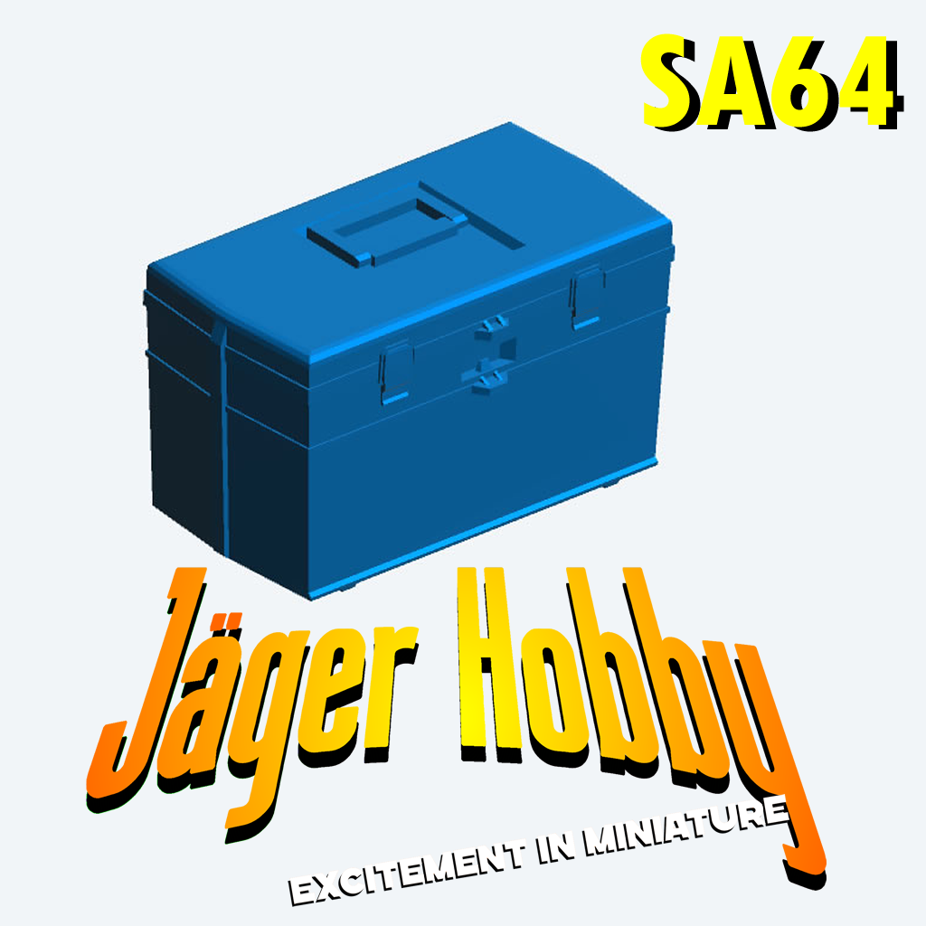 SA64 – Scale Model Detail: Large Fishing Tool Box – Jager Hobby