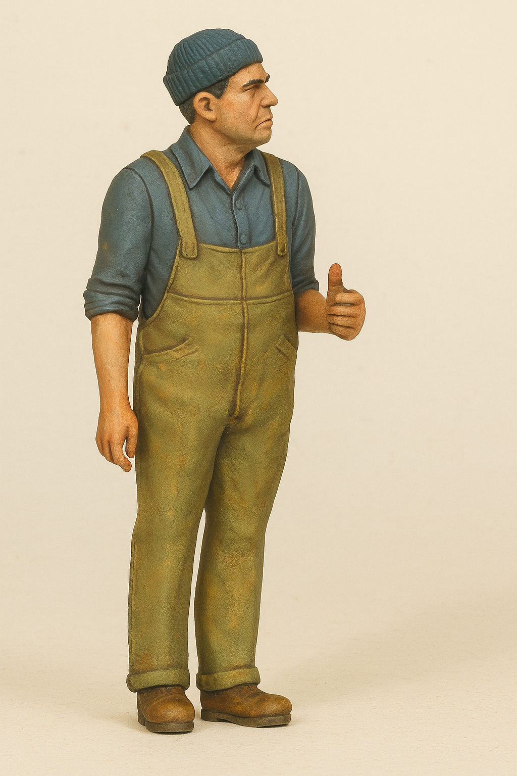 TG23C Scale Model RAF Crash Rescue RTTL Boat Crew Figure Unpainted ...