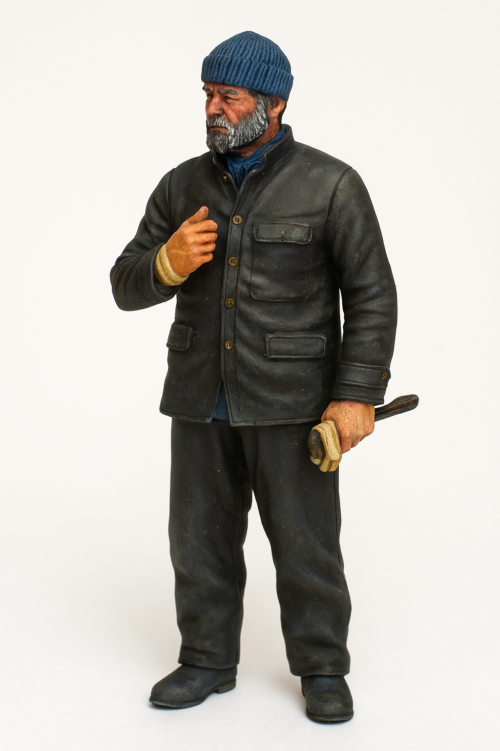 TG34 – Unpainted RAF Rescue Launch Crewman – Scale Model Crew Figure ...